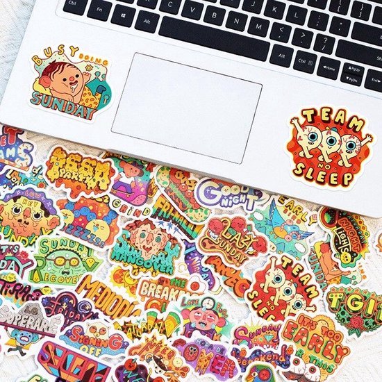 Pakket stickers - Mix Spaans/Engels | bol