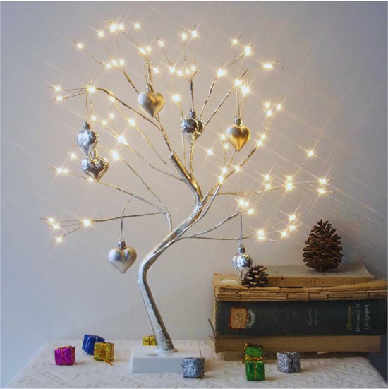 Lichtboom Lichttakken voor Binnen - 108 Warmwitte LED's - Verstelbare ...