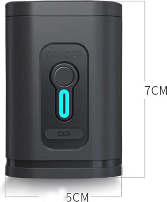 Draagbare Mini Luchtpomp - USB Oplaadbare 2-in-1 Inflator en Deflator ...