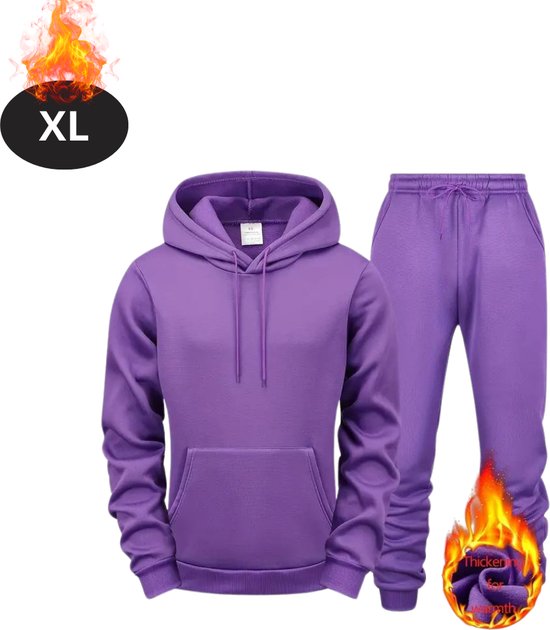 Livano Joggingpak - Huispak - Volwassenen - Trainingspak - Comfortabel ...