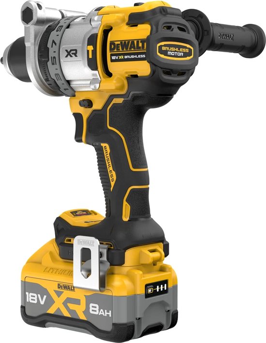DeWALT DCD1007WW1T Accu klop-/schroefboormachine 18V XR 8.0Ah in TSTAK | bol