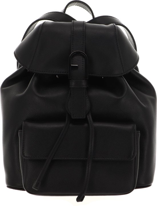 FURLA Leren Vrije tijd rugzak Flow Backpack Nero Zwart | bol