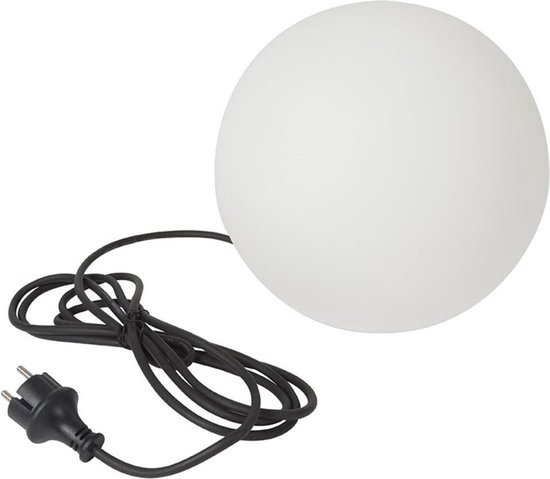 Perel Lichtbol voor tuin, kogellamp met grondpen, gebruik binnen en ...