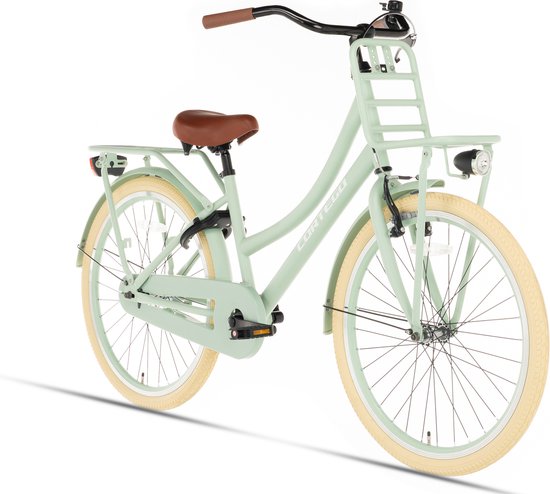 Cortego Transporter Meisjesfiets 24 inch - Groen - Transportfiets ...