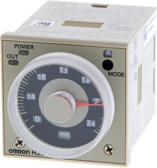 Omron H3CR-A Multifunctionele DIN Timer 48x48mm - H3CR8091B - E3WP9 | bol