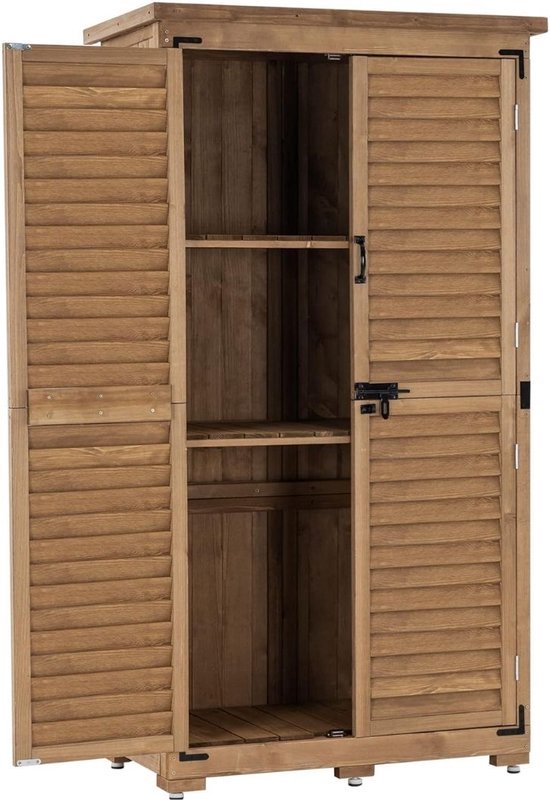Tuinkast Hout - Tuinkist - Tuinkasten voor Buiten - Tuinberging ...