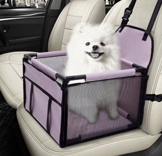 Kleine hond autostoel, puppy huisdier auto booster stoelen voor rug en ...