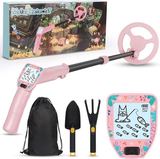 PolkaHome Metaaldetector voor kinderen - Metaaldetector - Pinpointer ...