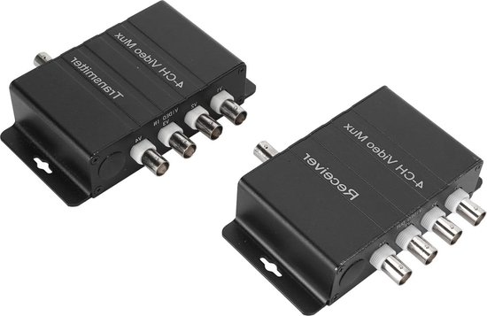 Videomultiplexer Interferentiebestendig Plug-and-play - 4-kanaals HD ...