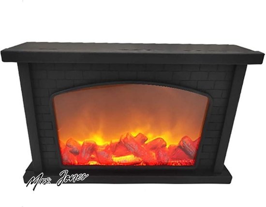 Mrs. Jones Simulatie open haard lantaarn draagbare decoratieve lantaarn ...