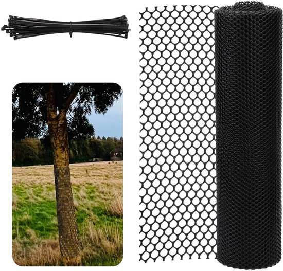 Boomstam Bescherming - Flexibele Plastic Net - 6 m x 40 cm | bol