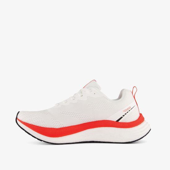 Osaga heren hardloopschoenen wit oranje - Maat 39 - Uitneembare zool | bol
