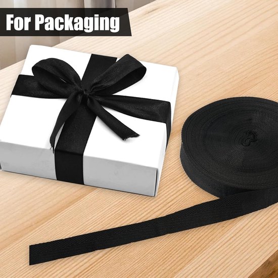Bias Tape voor naaien - 50 m x 2.5 cm - Katoenen band - Herringbone ...