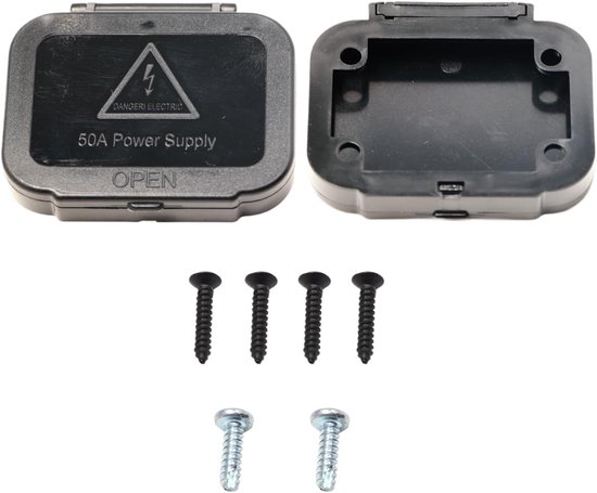 Install control panel - 50A recessed bracket - Anderson plug - mounting ...
