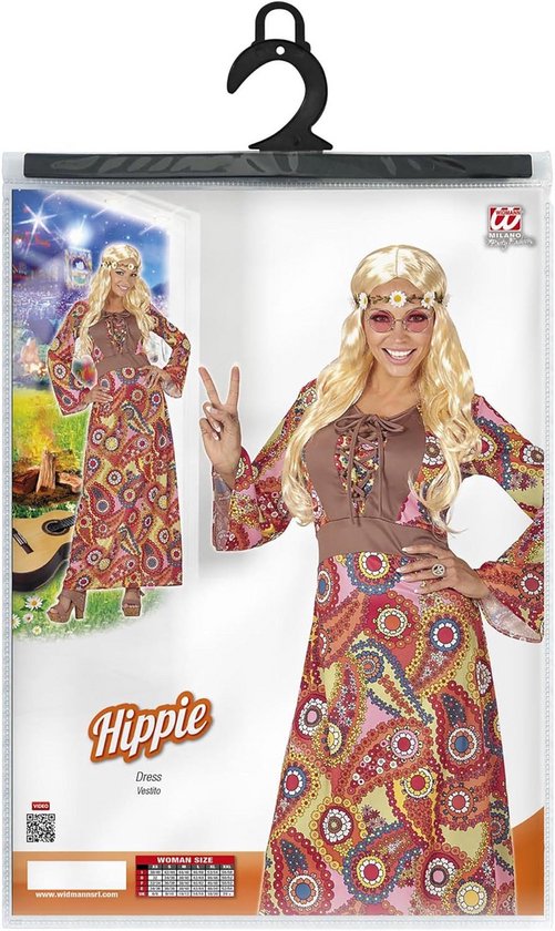 Dames Hippie Kostuum Flower Power Verkleedset voor Feest en Carnaval | bol