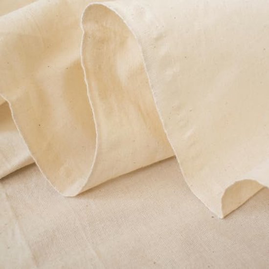 Natuurlijke Ongebleekte Calico Katoen Crafting Stof - 3 Meter - 160CM ...
