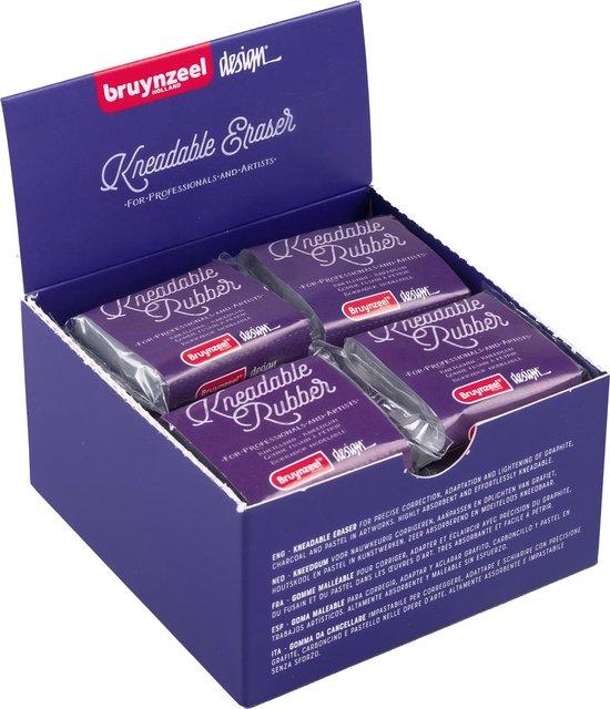Bruynzeel kneedgum | doos van 22 stuks | bol