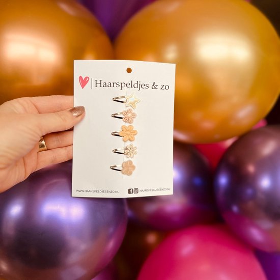 Baby haarspeldjes - mini - 2cm groot - voor de eerste lokjes haar ...