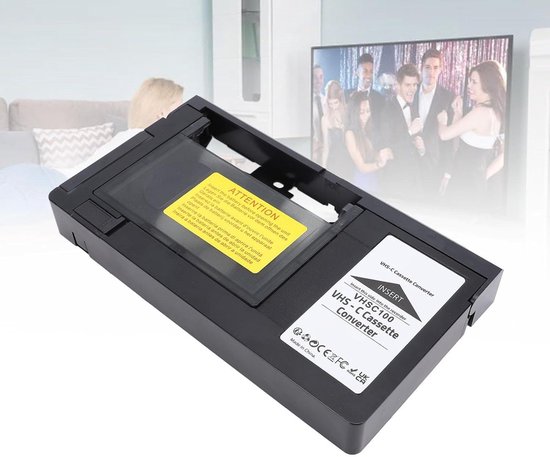 Adaptateur de cassette pour Caméras, Tape VHS-C en VHS, lecteur ...