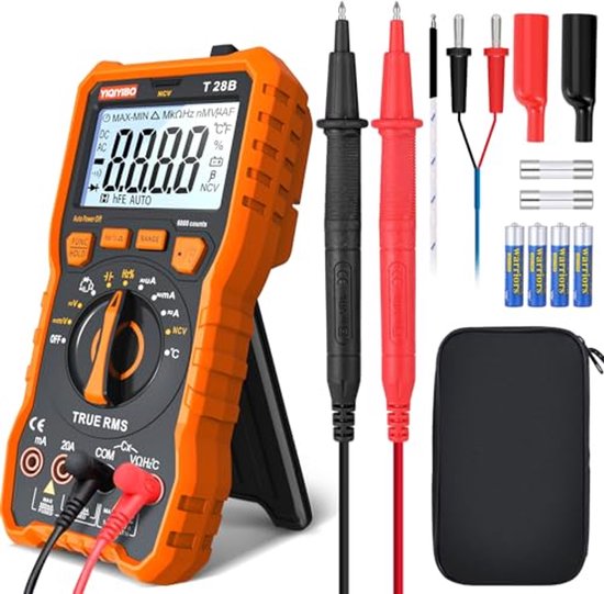 Digitale Multimeter - Professionele 6000 Counts True RMS Volt-meter ...