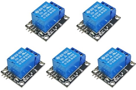 5PCS 5V One Channel Relay Module Board voor Arduino en Microcontrollers ...