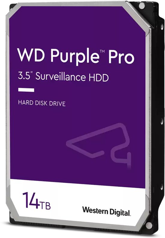 Western Digital Purple Pro WD142PURP interne harde schijf 14 TB 7200 ...