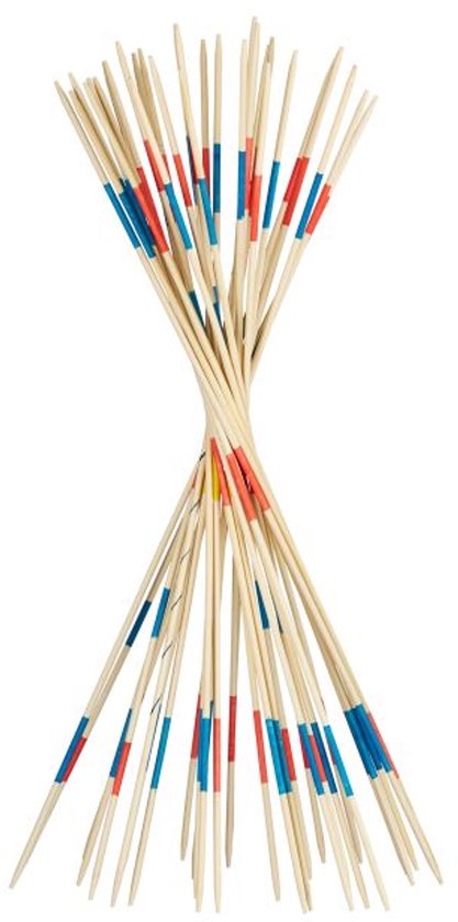 Doodadeals® XXL Mikado – 100% bamboe – 31 Stuks Mikadostokjes – Spel ...