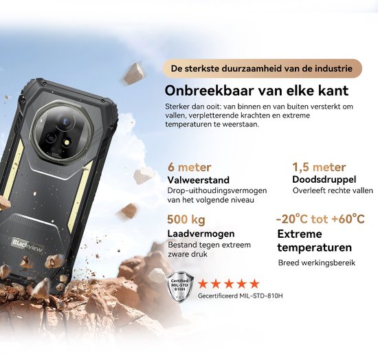 Blackview XPLORE 2 - Robuuste Smartphone - 5G - 48GB RAM - 1TB ROM ...