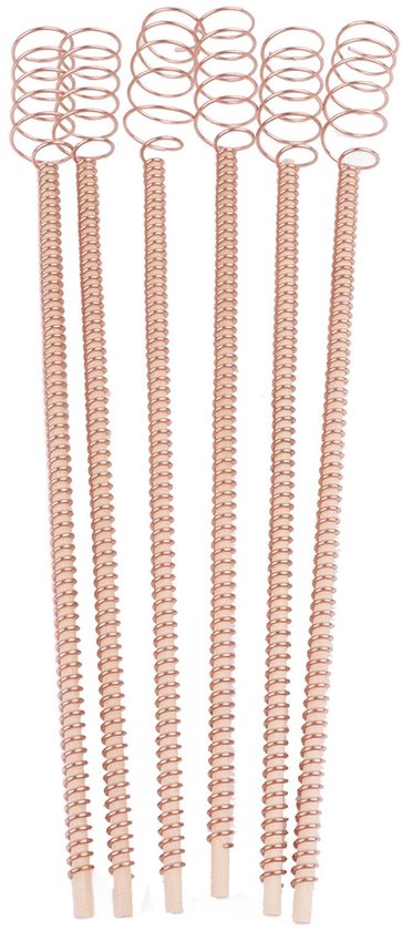 Electrical Culture Plant Stakes, 6 Pieces 12 Inch Electrical Copper ...