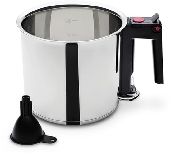 Simmertopf Waterbadkoker 1,5L - Roestvrij Staal - 16 cm - Vultrechter ...