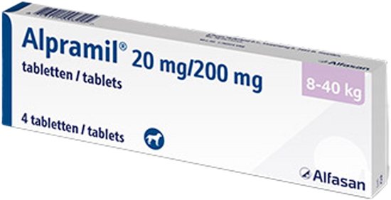 Alfasan Alpramil Ontworming - Voor middelgrote/grote hond - 4 tabletten ...
