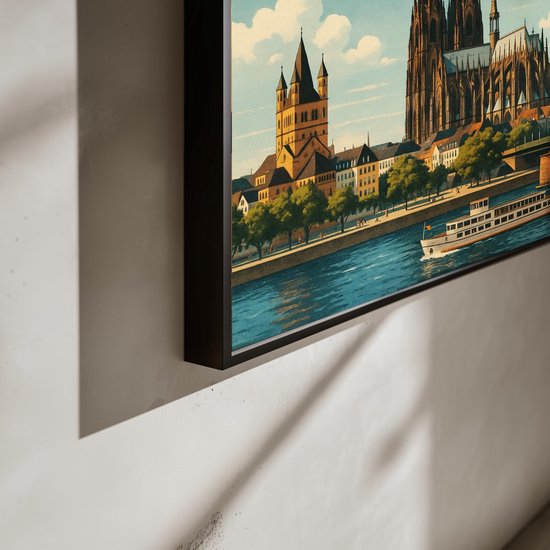 Cologne Germany Poster - Steden Posters - Teksten - Wanddecoratie ...