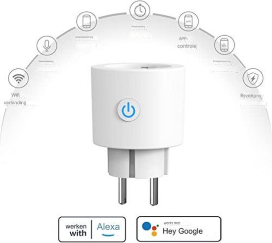Slimme Stekker Met Energiemeter - Slimme Stekker - Smart Plug | bol