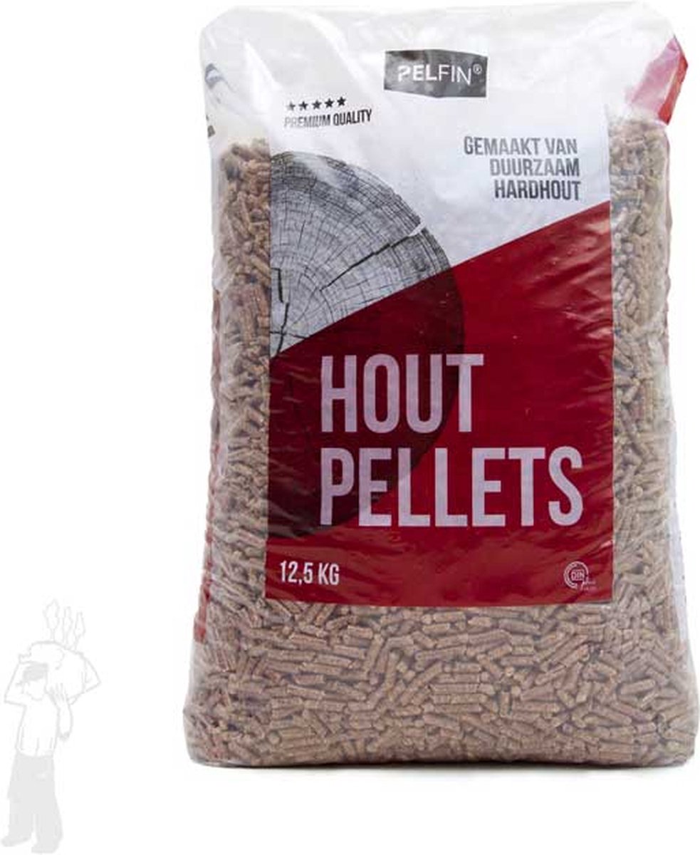 Pelfin Bruine Houtpellets | DINplus houtpellets | 1 pallet – totaal ...