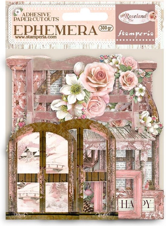 Stamperia - Roseland Ephemera (DFLCT23) | bol