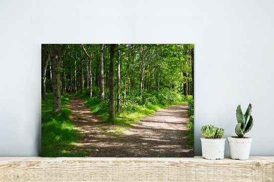 Wanddecoratie Metaal - Aluminium Schilderij Industrieel - Een kruispunt ...