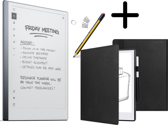 reMarkable 2 met Staedler Pen en Cover met handgreep en penhouder | bol