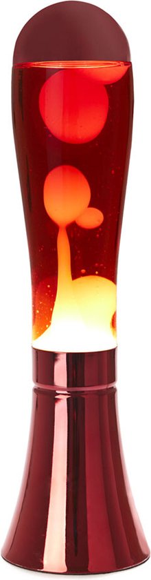 Balvi - Lavalamp - Magma Lava - Rood - lavalampen | bol