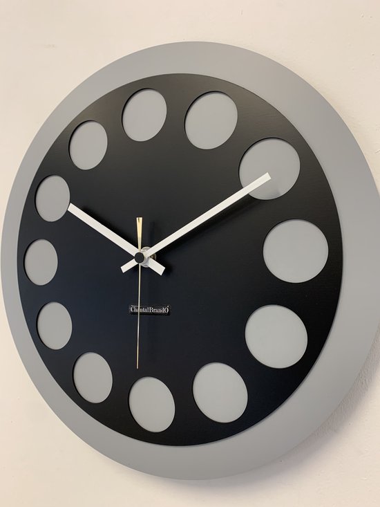 Wandklok CHANTALBRANDO -- MERCURIUS -- MODERN DESIGN -- | bol