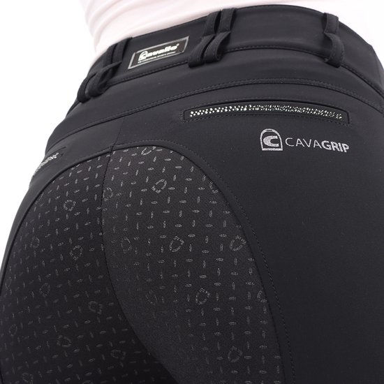 Cavallo Rijbroek Cavalceline X Full Grip Zwart - 36 | bol