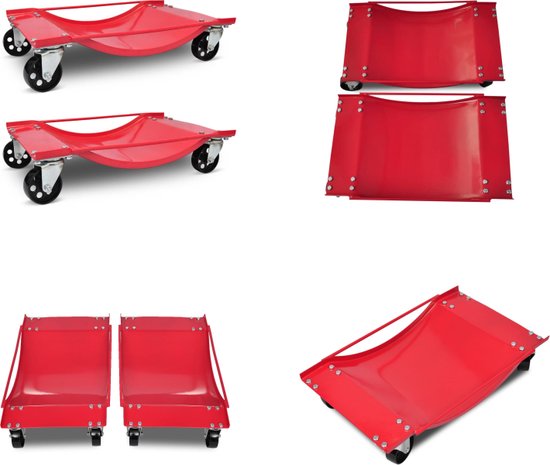 vidaXL Transportkarren 2 st - Gereedschapswagen - Gereedschapswagens ...