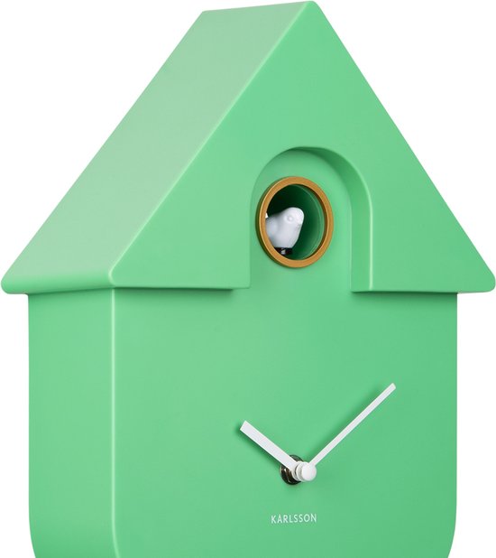 Karlsson - Wandklok - Koekoeksklok - Cuckoo Klok - Fel Groen | bol