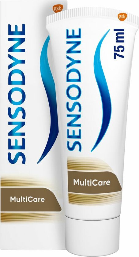 Sensodyne Tandpasta MultiCare - 6 x 75 ml - Voordeelverpakking | bol