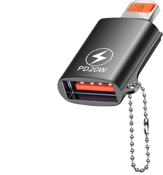DrPhone SwiftLink V2 - Lightning naar USB 3.0 Adapter / Converter ...