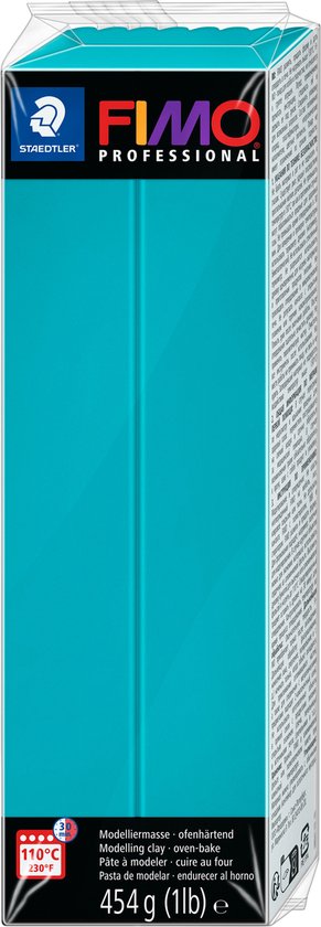 FIMO professional boetseerklei 454 g turkoois | bol