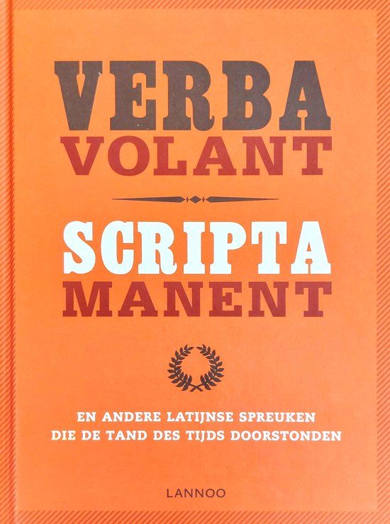 Verba volant scripta manent, Wannes Gyselinck | 9789020995541 | Boeken ...