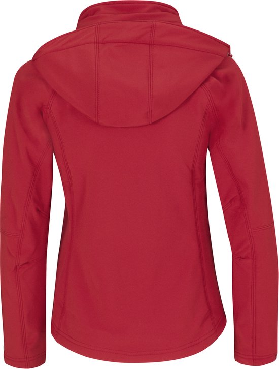 B&C Hooded Softshell Women CGJW937 - Red - S | bol