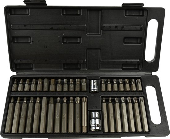Torx, inbus en spline bitten set - 40 delig - Torxbit - Inbusbit ...