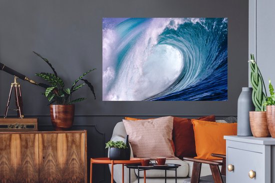 Muurstickers - Sticker Folie - Zee - Hawaii - Golf - 120x80 cm ...