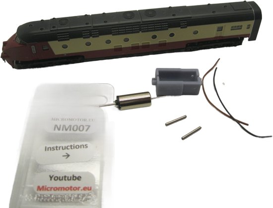 micromotor NM007 motor ombouwset voor Minitrix RAM TEE | bol